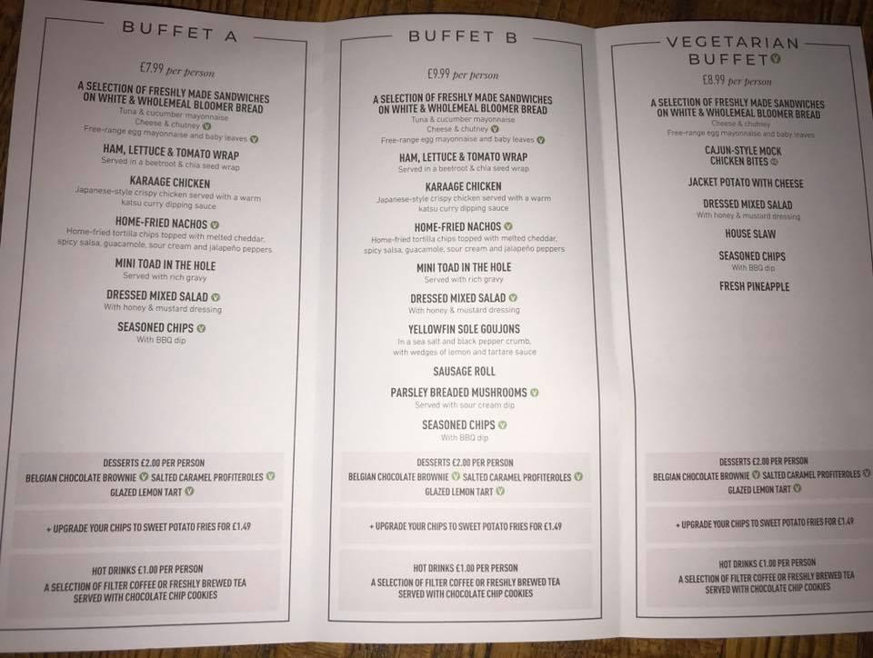Menu at The Hollybrook pub & bar, Derby