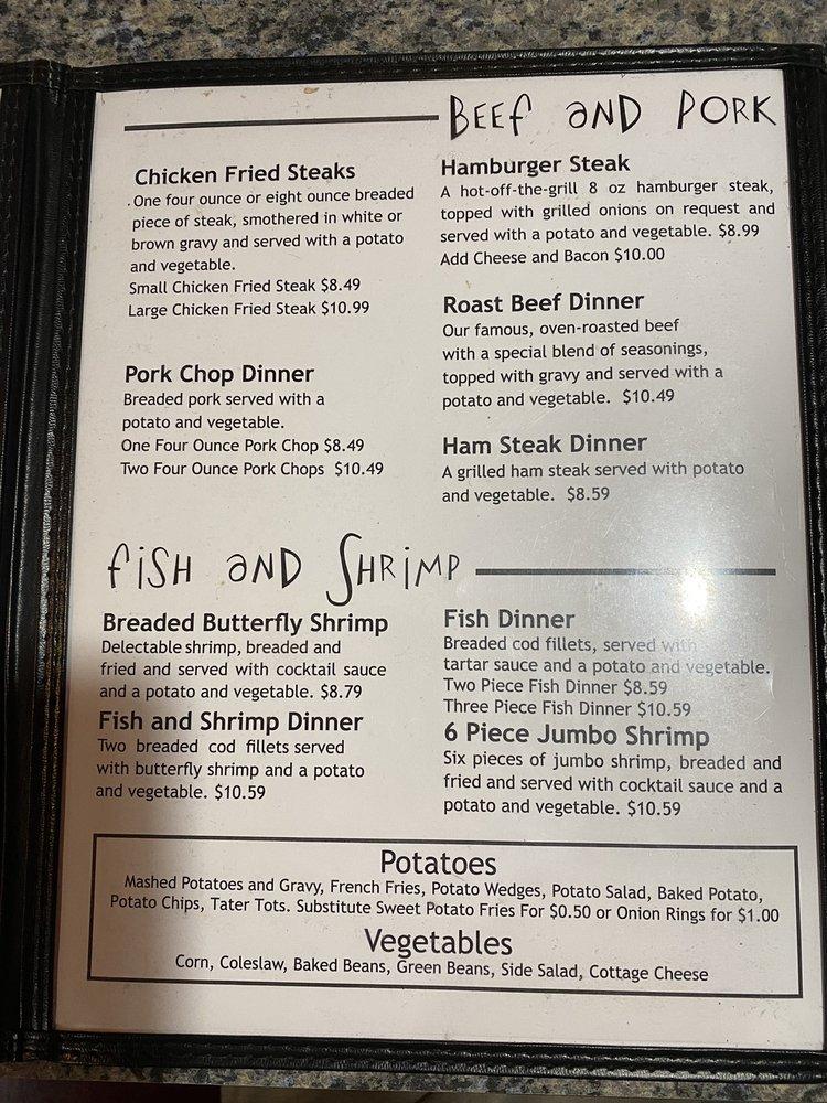 Menu at J D's Country Style Chicken restaurant, Hays