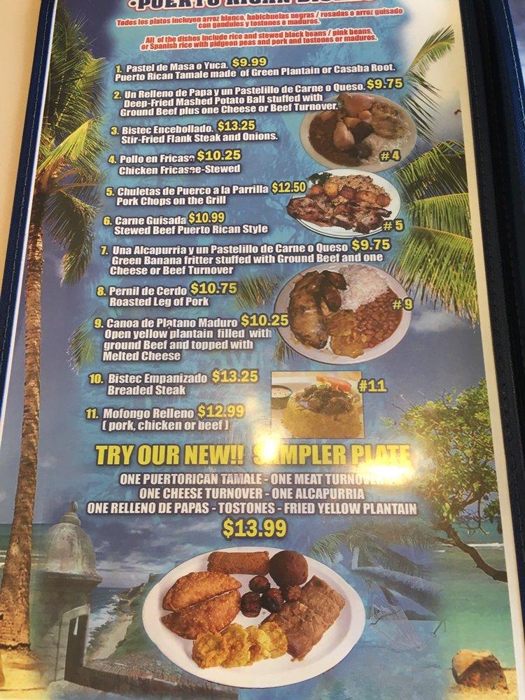 Menu at Señor Big Ed restaurant, Cypress