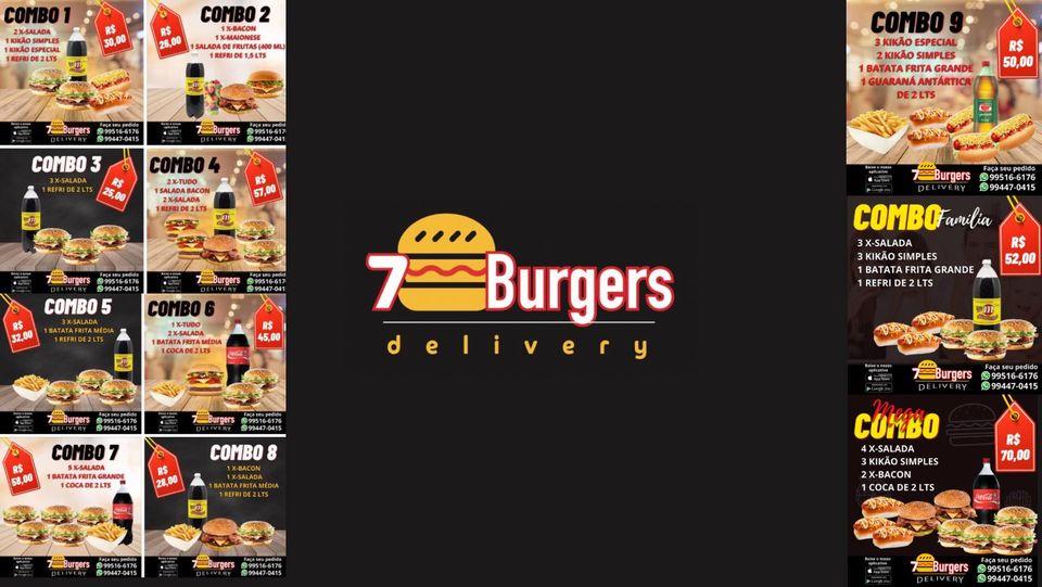 Menu em 7 BURGERS pub & Bar, Manaus