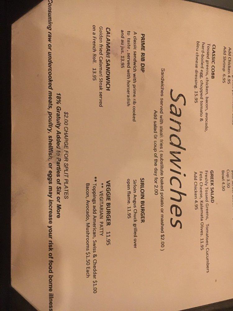 Menu at Cafe La Maze, National City, Highland Ave
