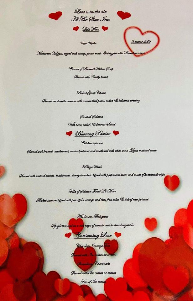Menu at The Star Inn pub & bar, Ardersier, 8 High Street
