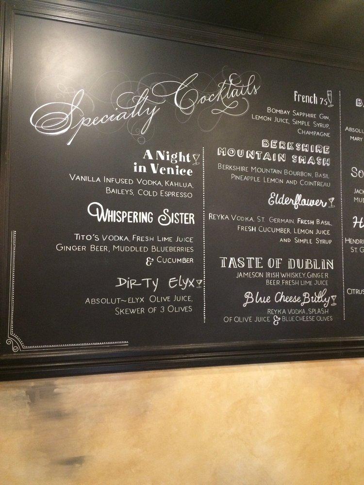 Menu at The Back Room Bar & Grill, Agawam