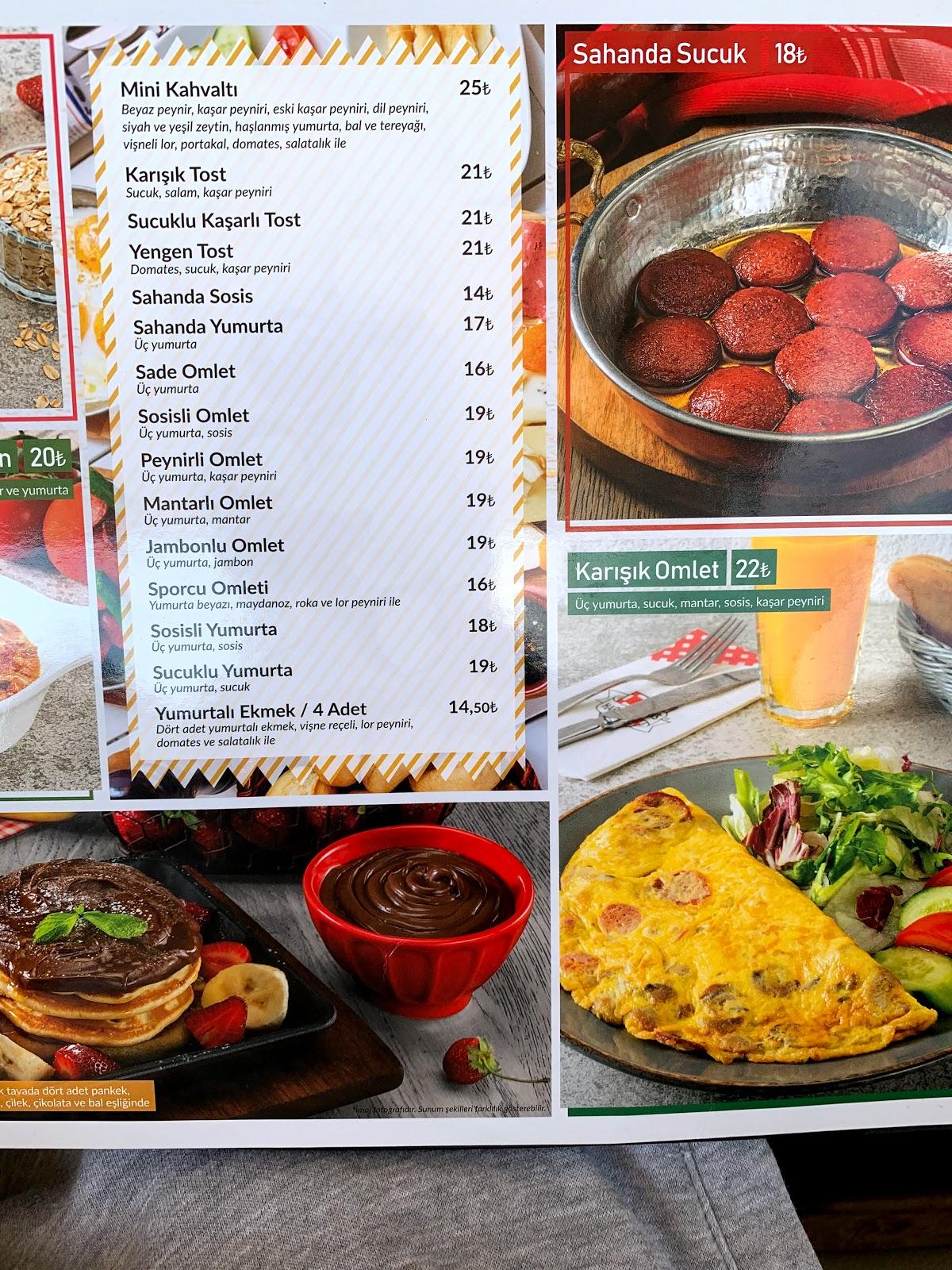 Menu at Happy Moon’s Bulvar216, Istanbul, Barbaros Mah. Fulya Sok ...