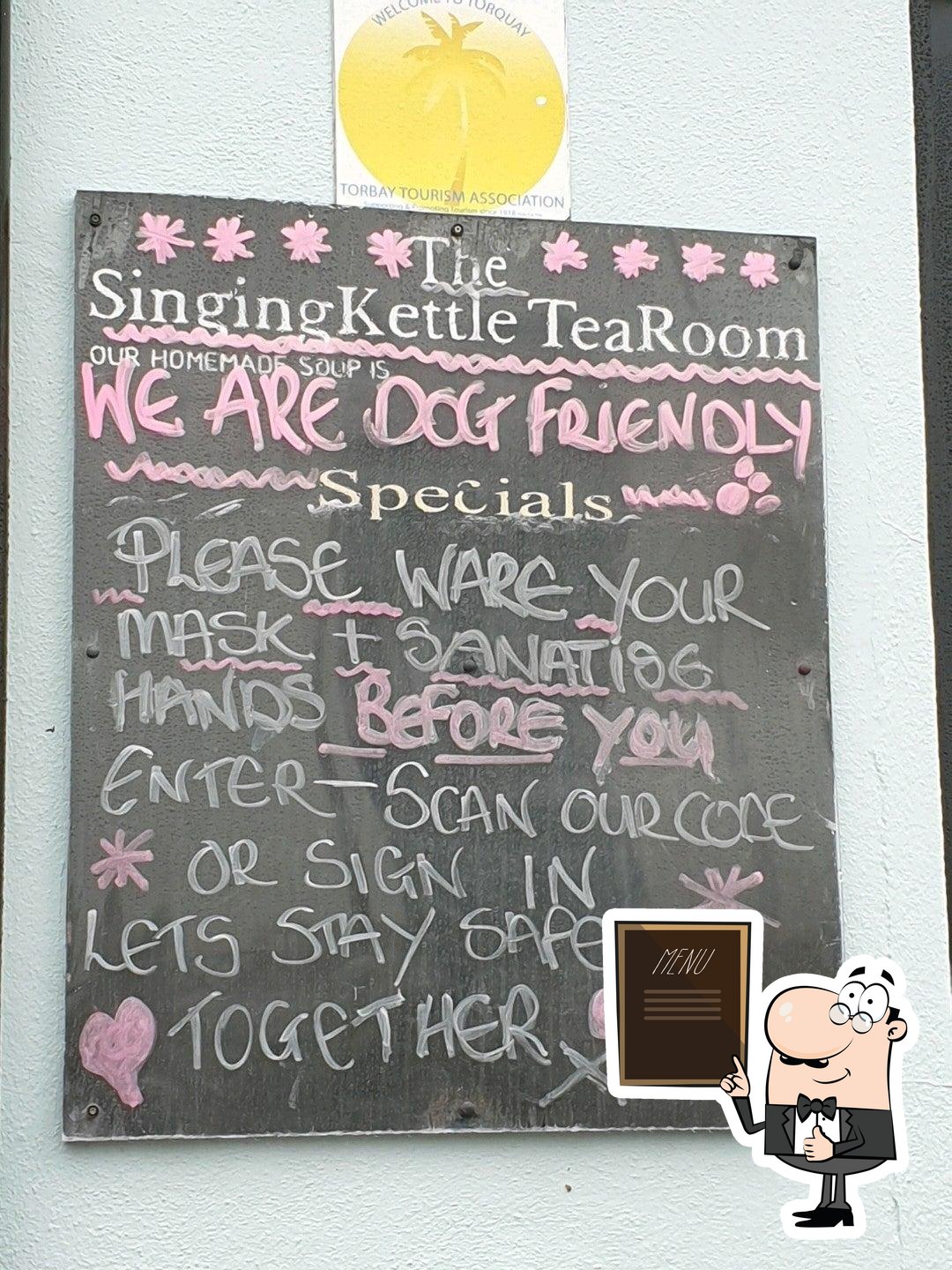 The Singing Kettle Tea Room & Bistro in Torquay - Restaurant menu and ...