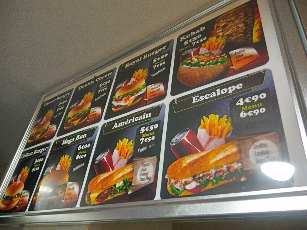 Menu au Bontacos - Kebab - Burger - Tacos Bonneville 74130 restaurant ...