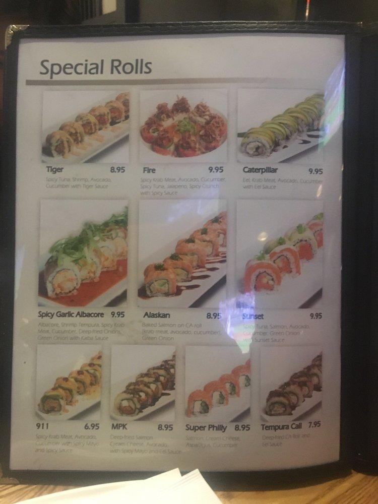 Menu at Kaiba Japanese Restaurant, Monterey Park