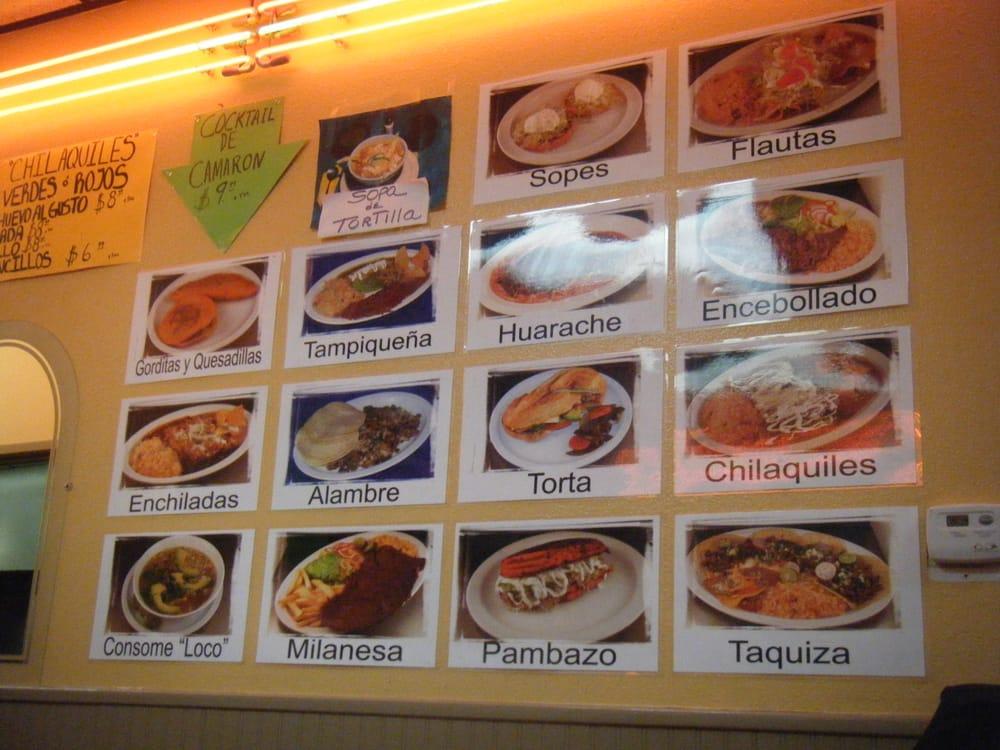 Menu at Los Antojos - Mexican Restaurant, Las Vegas, S Eastern Ave #2