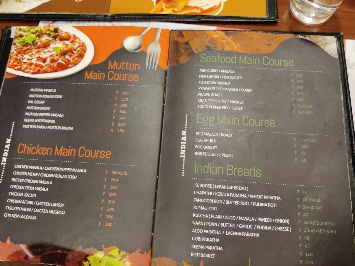 Menu at Zaitoon Restaurant, Royapettah, Chennai, 35