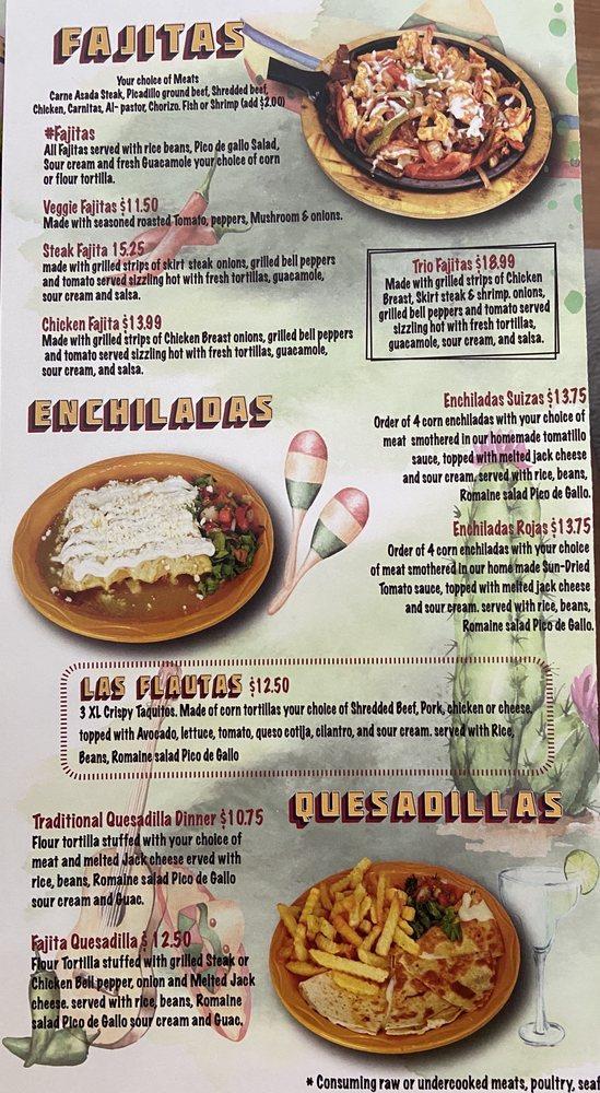 Menu at Taqueria el Rey restaurant, Port St. Lucie
