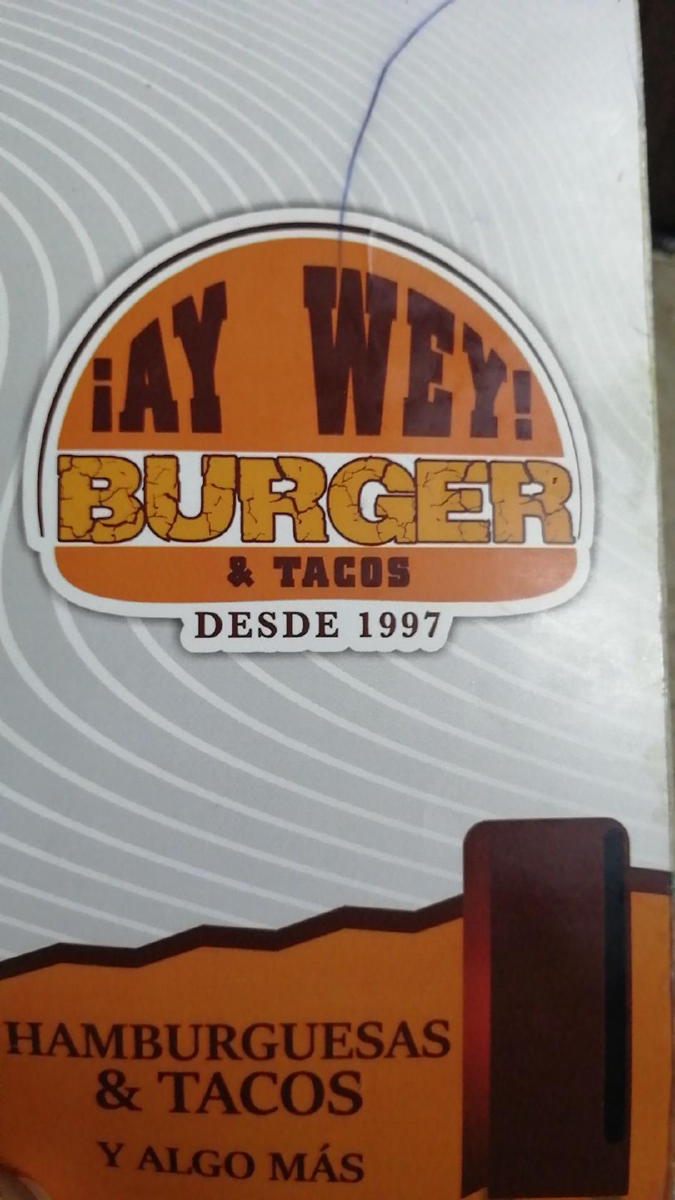 Ay Wey Burger, Zacatecas - Menú del restaurante, precios y reseñas