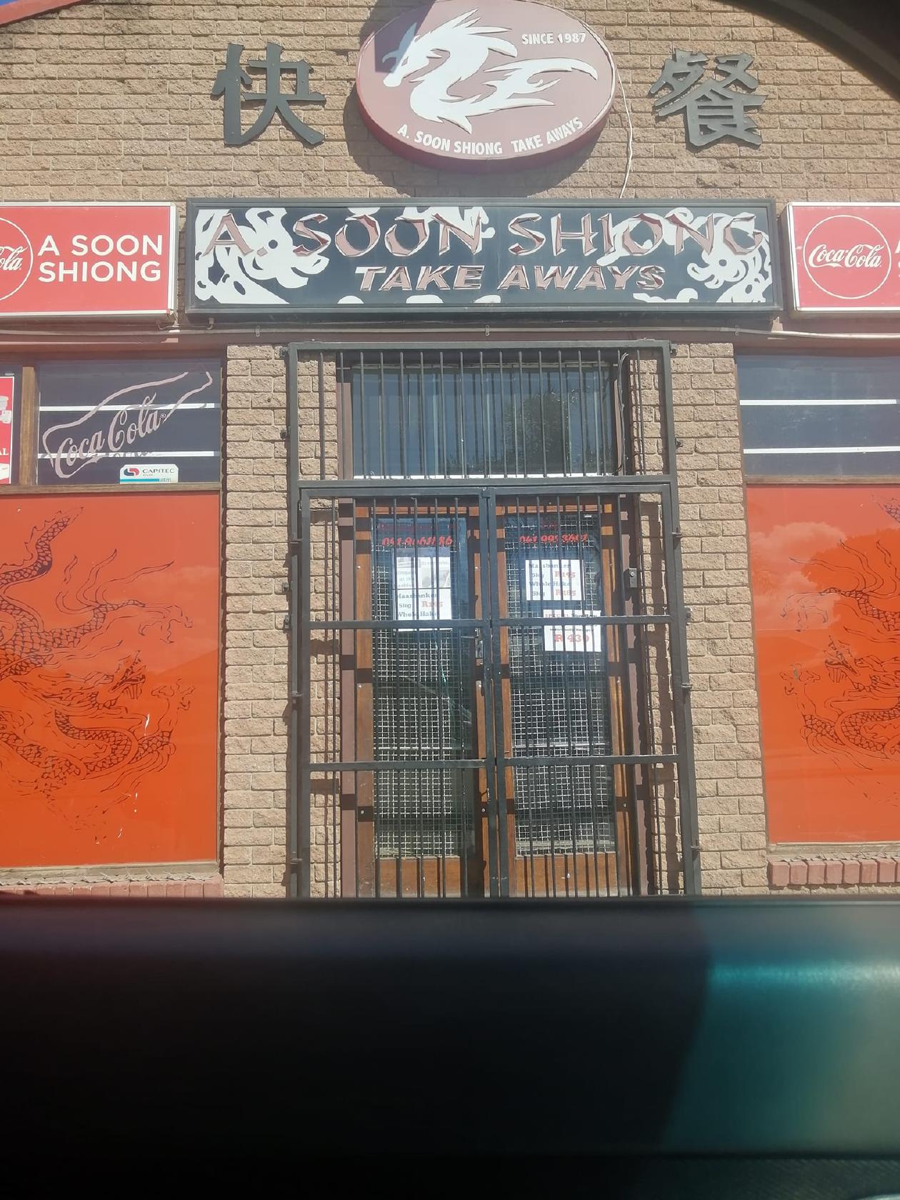 Chong Chinese Take-Aways, Uitenhage - Restaurant menu, prices and reviews