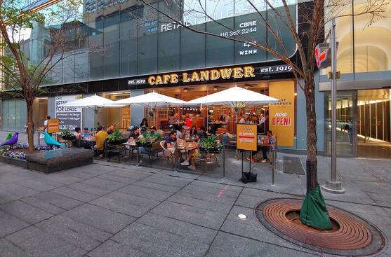Cafe Landwer, 33 Bloor St E in Toronto - Restaurant menu and reviews