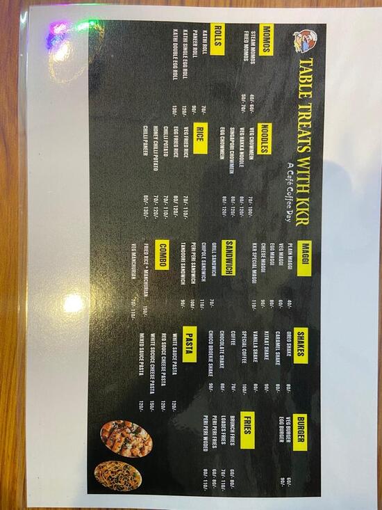 Table Treats with KKR, Gurugram - Restaurant menu, prices and reviews