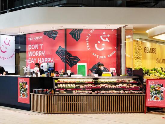EAT HAPPY restaurant, Hilden, Rewe - Restaurant menu
