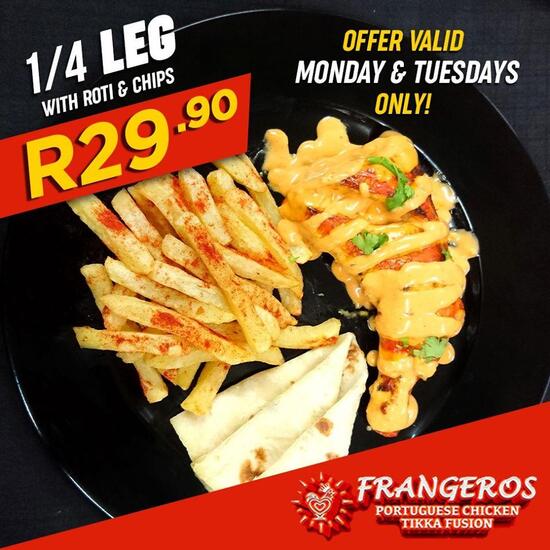 Frangeros restaurant, Durban - Restaurant reviews