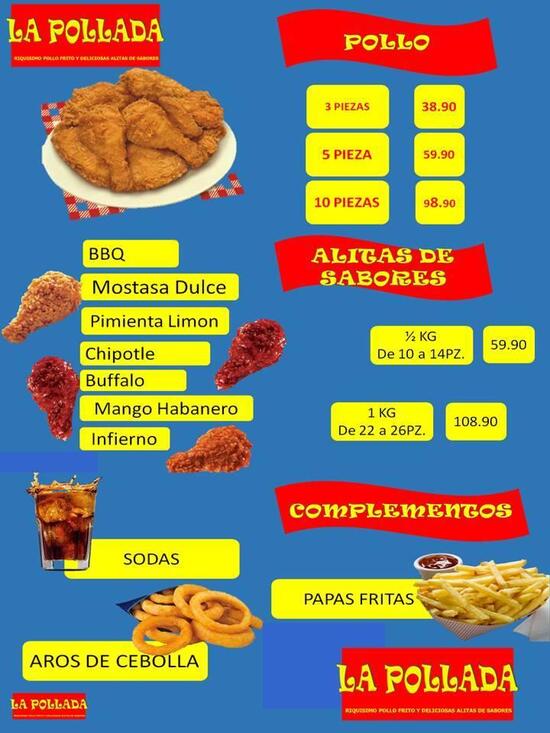 La ShingadA Restaurant Ciudad Juárez, Ciudad Juarez - Restaurant menu ...