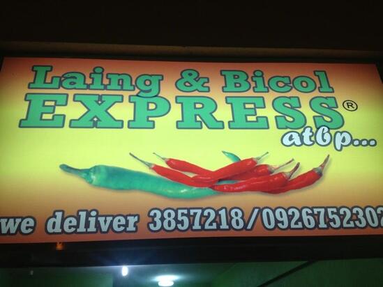 Laing and Bicol Express Restaurant, Mandaluyong - Menú del restaurante ...