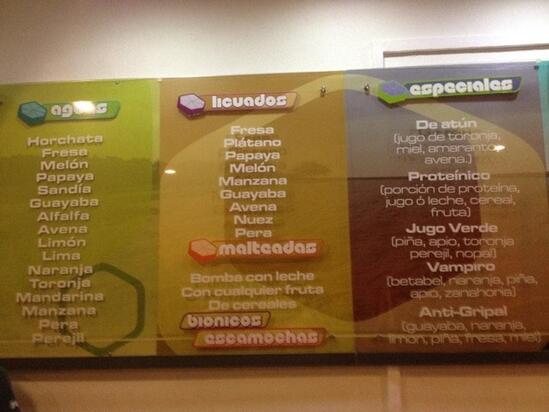 NUTRIFIT Chapalita, San Pedro Tlaquepaque - Menú del restaurante ...