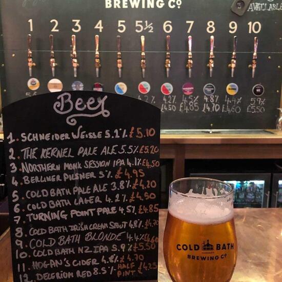 Cold Bath Clubhouse, Harrogate - Restaurant menu, prices and reviews