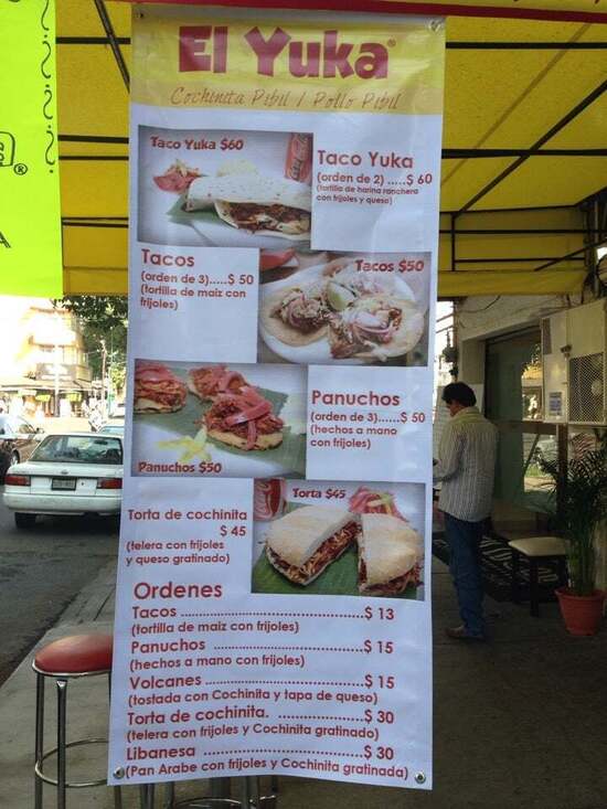 El Yuka, Ciudad de México - Menú del restaurante, precios y reseñas