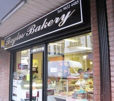 Boyle's Home Bakery, Belfast - Restaurant menu, prices and reviews