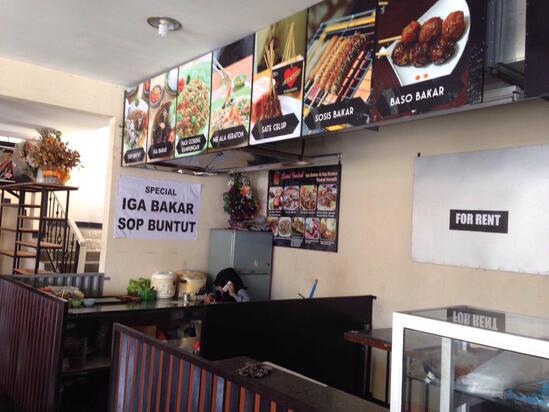 Iga bakar & Sop Buntut Sari Indah, Bandung - Restaurant menu, prices ...