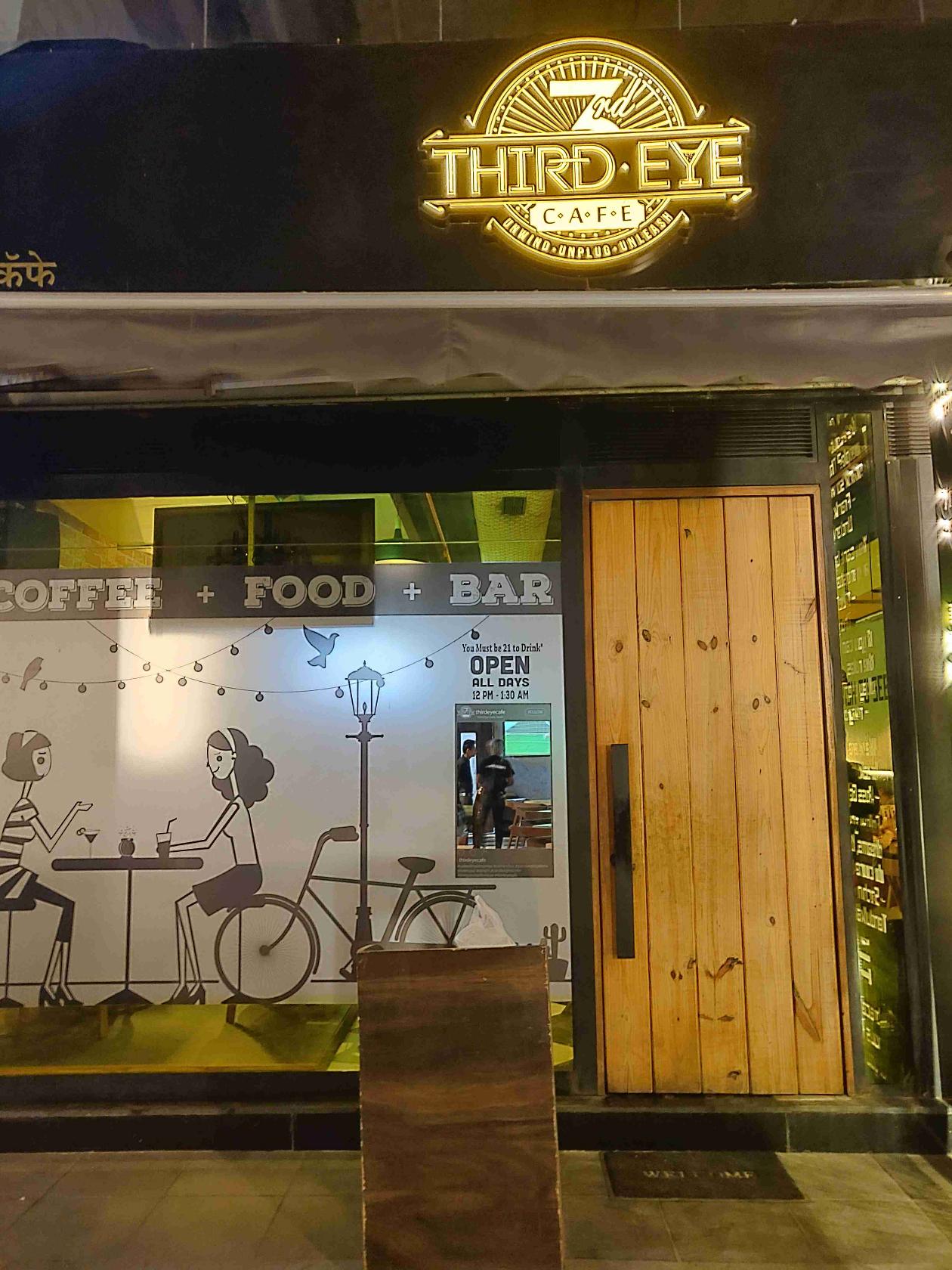 Menu at Third Eye Cafe & Bar, Navi Mumbai