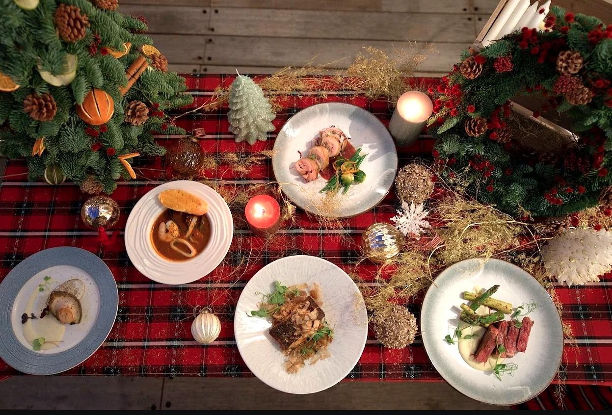 Christmas Dinner Inspiration from Fine-Dining Restaurants