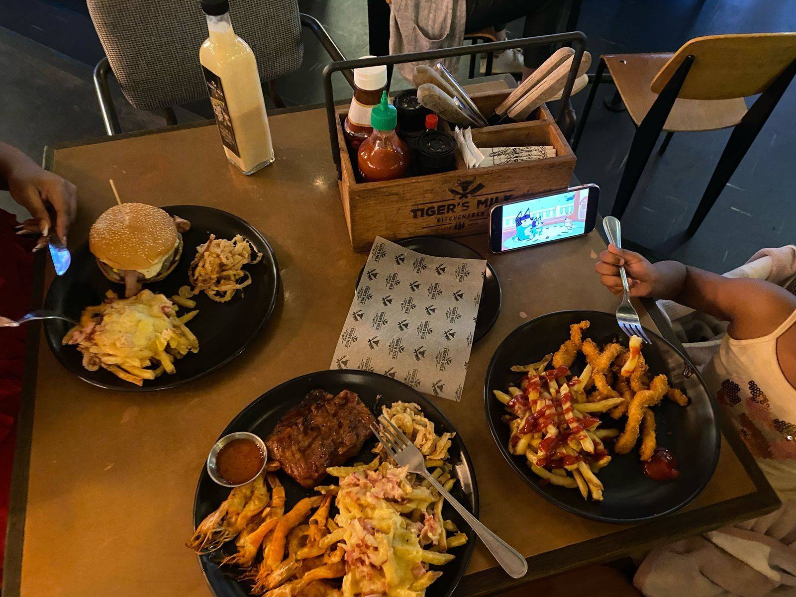 Tiger's Milk V&A Waterfront, Cape Town - Restaurant menu, prices and ...