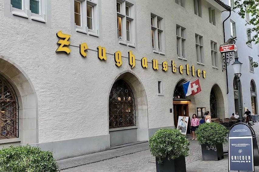 Zeughauskeller, Zürich - Restaurant menu, prices and reviews