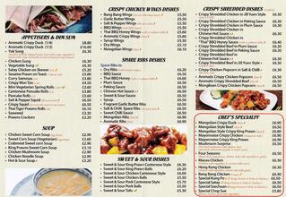 Wing Lee Bromsgrove, Bromsgrove - Restaurant menu, prices and reviews