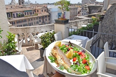 Terrazza Borromini, Rome, Spagna - Restaurant menu, prices and reviews