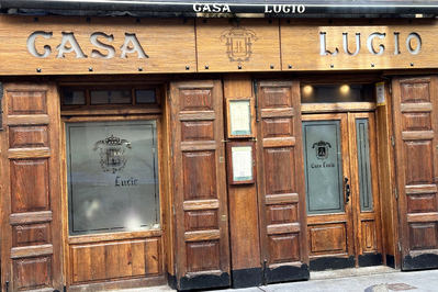 Restaurante Casa Lucio, Madrid - Menú del restaurante, precios y reseñas