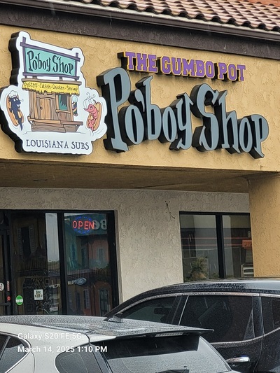 PoBoy Shop (The Gumbo Pot brand), San Diego - Restaurant menu, prices ...