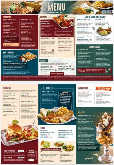 The John Gregory, Weymouth - Restaurant menu, prices and reviews