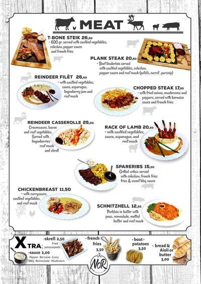 Nor Nordic Food & Steakhouse, Benidorm - Restaurant menu, prices and ...