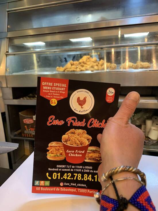 Euro Fried Chicken, Paris - Menu du restaurant, prix et avis