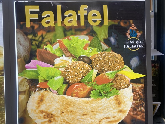 L'As du Falafel, Genève - Menu du restaurant, prix et avis