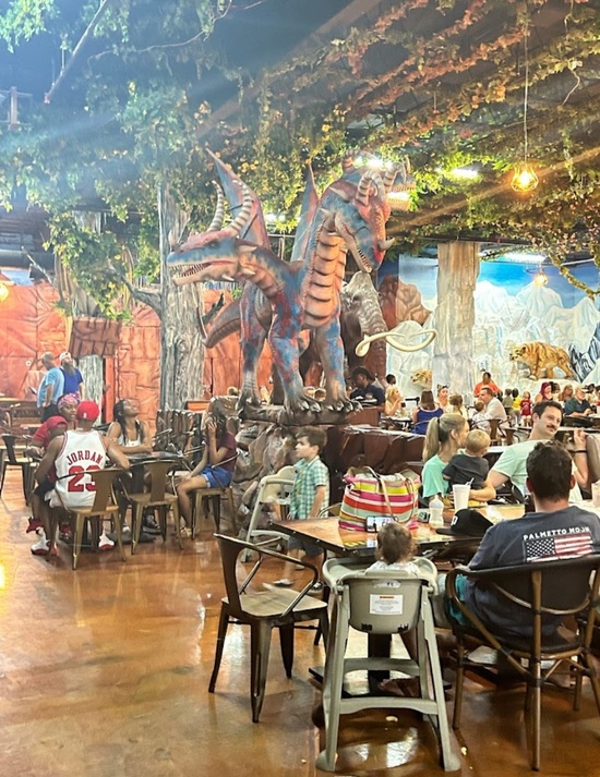 DinoLand Cafe, Myrtle Beach - Restaurant menu, prices and reviews