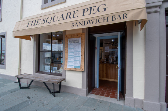 Menu at The Square Peg Sandwich Bar, Lochgilphead