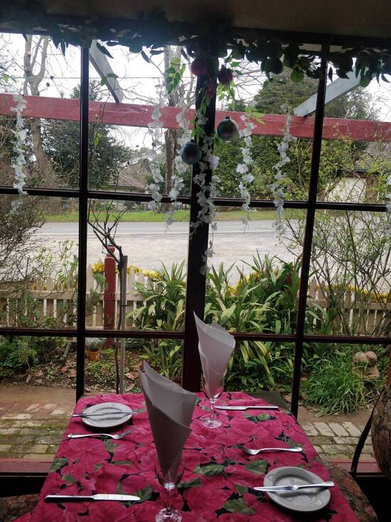 Rose Cottage Restaurant in Monbulk - Australian restaurant menu and reviews