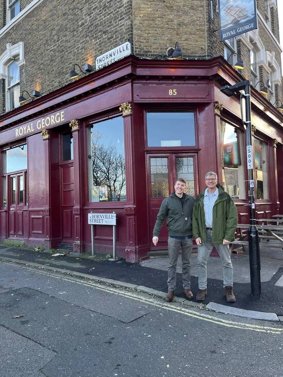 Royal George, London, Deptford Bridge - Restaurant menu, prices and reviews