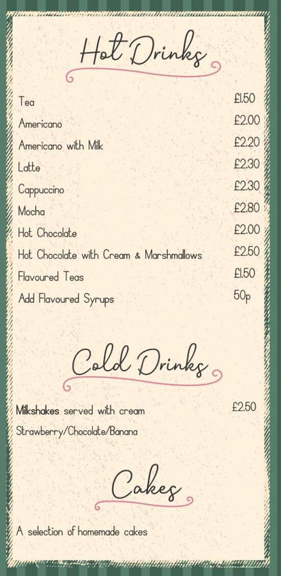 The Buttery, Derby - Restaurant menu, prices and reviews