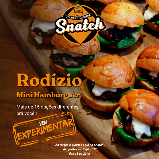 Hamburgueria Snatch, São Paulo - Menu do restaurante, preços e opiniões