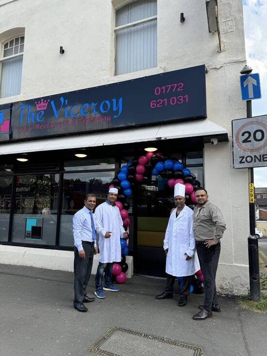 The New Viceroy Restaurant, Leyland - Restaurant menu, prices and reviews