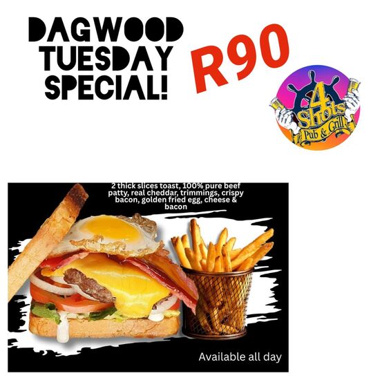 4 Shots Pub & Grill, Rustenburg - Restaurant menu, prices and reviews