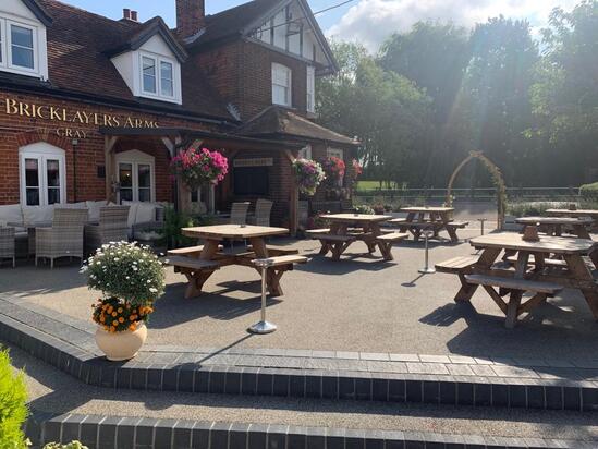 Bricklayers Arms, Brentwood - Restaurant menu, prices and reviews