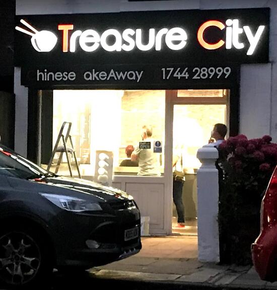 Treasure City, Saint Helens - Restaurant menu, prices and reviews