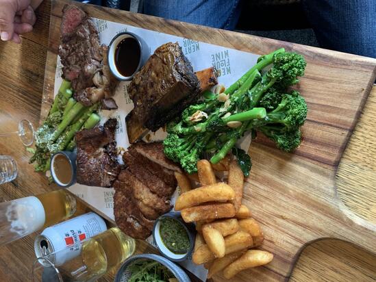 Meat Flour Wine, Braeside - Restaurant menu, prices and reviews